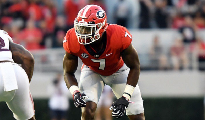 Georgia’s Lorenzo Carter: ‘We’ve still got a lot of work to do’