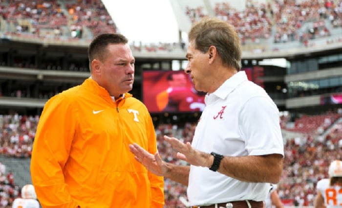 Report: Butch Jones in discussions to join Alabama staff as analyst