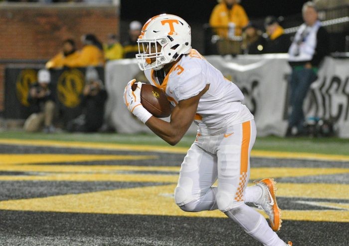 What can Volunteers expect from running back Ty Chandler in 2018?