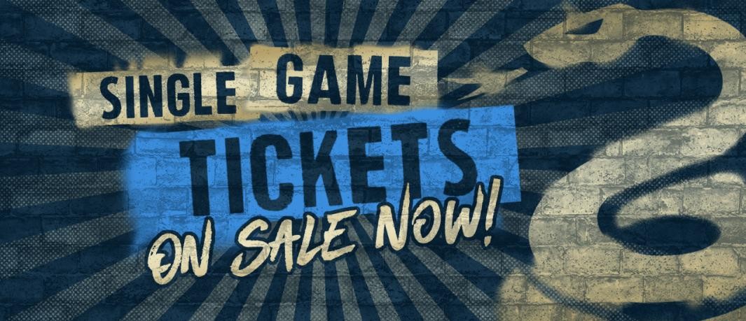 2018 Single Game Tickets Now On Sale!