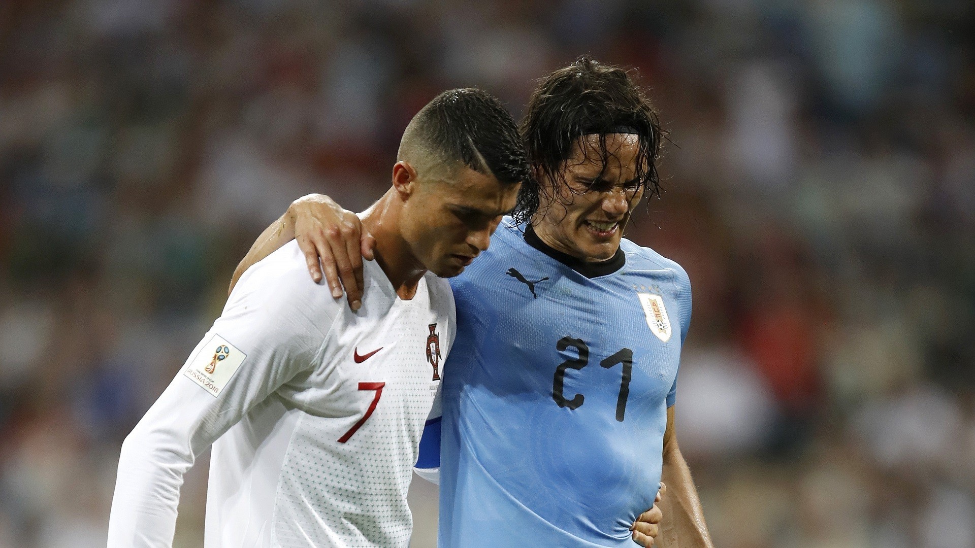 Clinical Cavani gives Ronaldo a finishing masterclass to dump out Portugal
