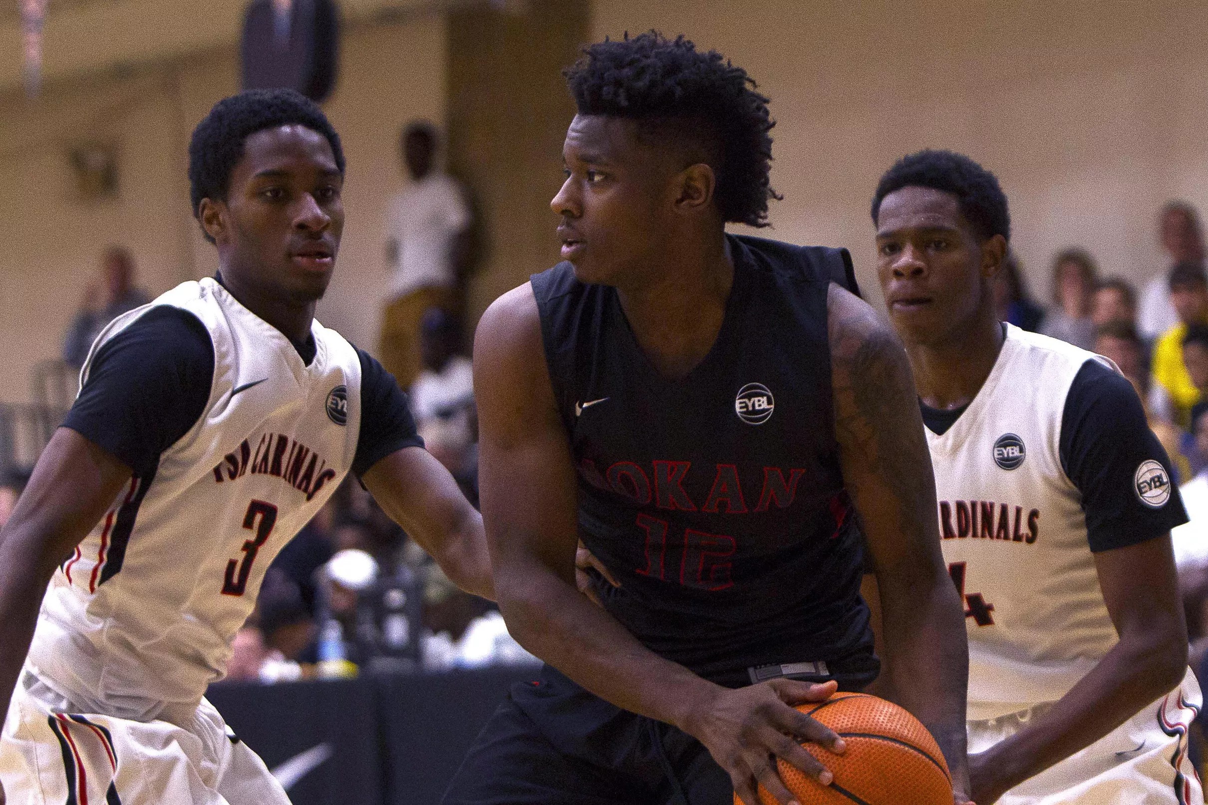 Bryan Trimble, 2017 guard, on an official visit to St. John’s