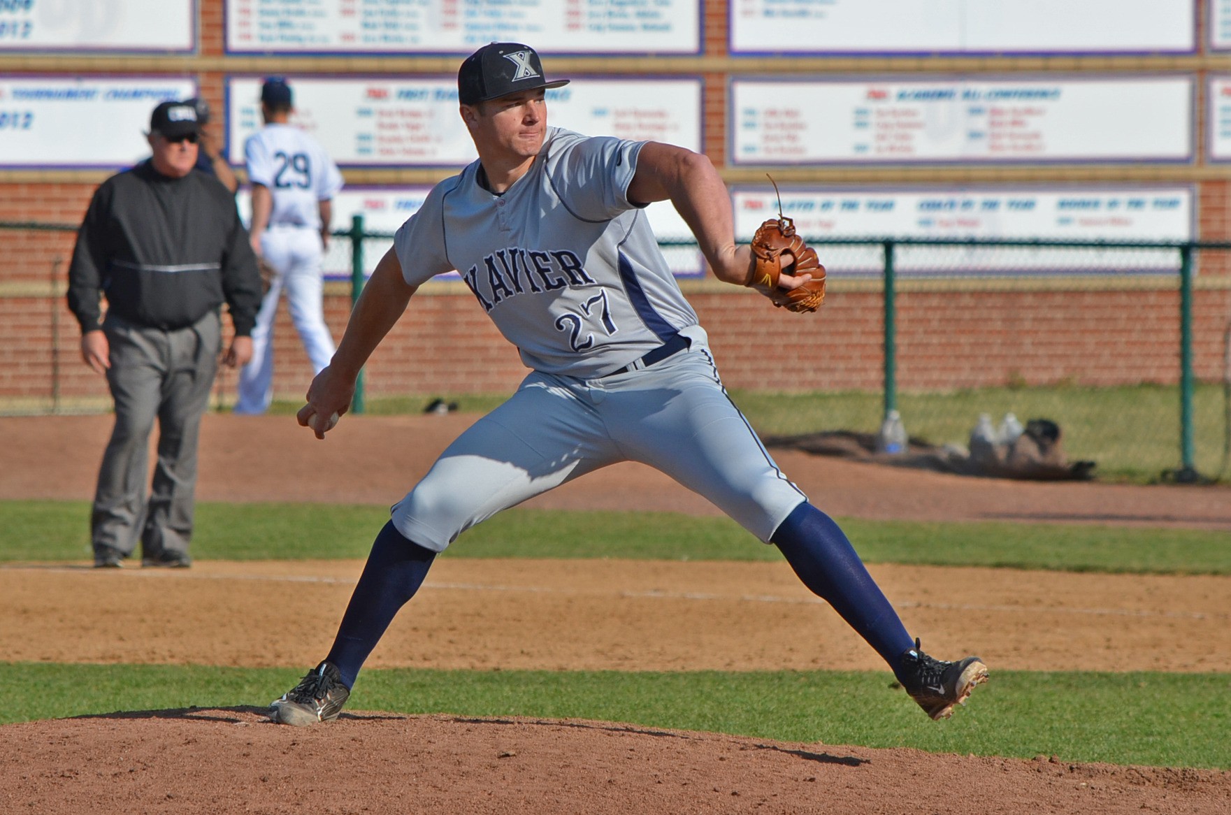 Damien Richard Posts Strong Start as Baseball Falls in Pitcher's Duel ...