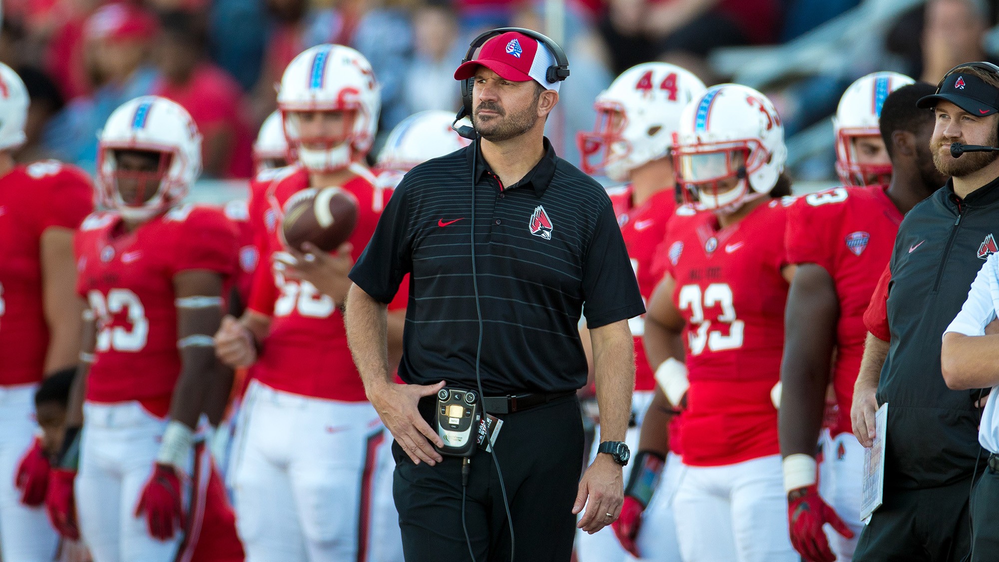 Catch Football Coach Mike Neu at Insiders Luncheon and Radio Show on Monday