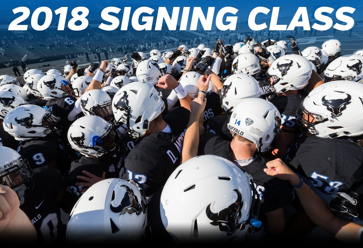 UB Football Announces Initial 2018 Signing Class