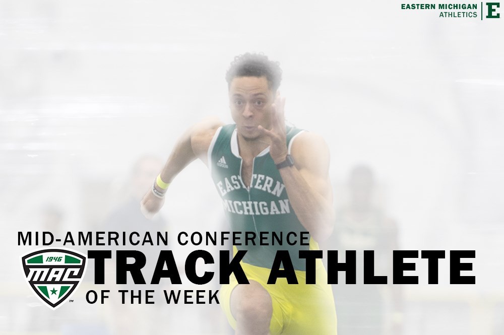 Tyler Brown Earns MAC Track Athlete of the Week