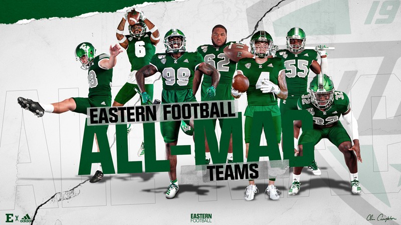 Seven EMU Football Players Earn All-MAC Accolades