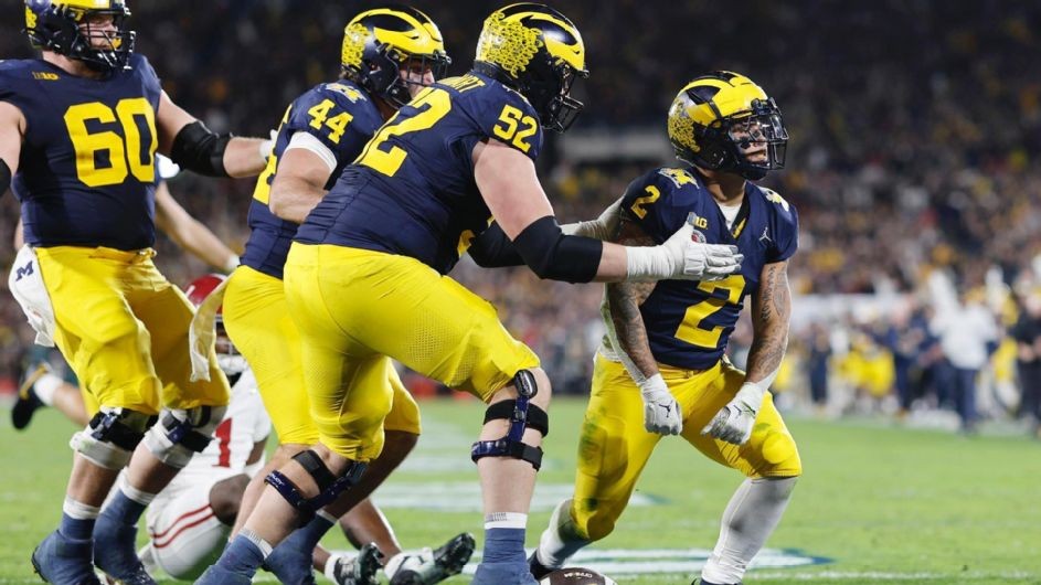 College Football Playoff: Blake Corum, Michigan offense hit stride just ...