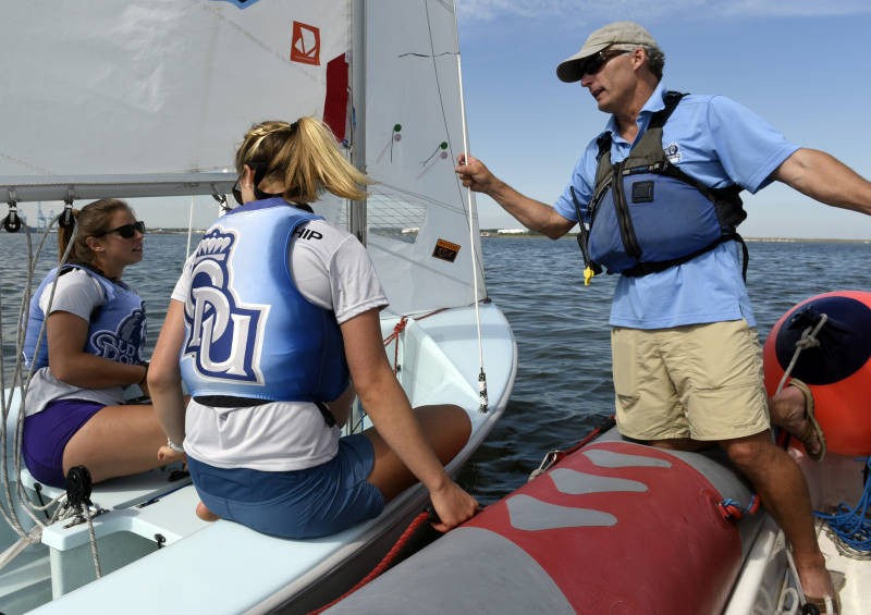 Brindley Inducted into College Sailing Hall of Fame