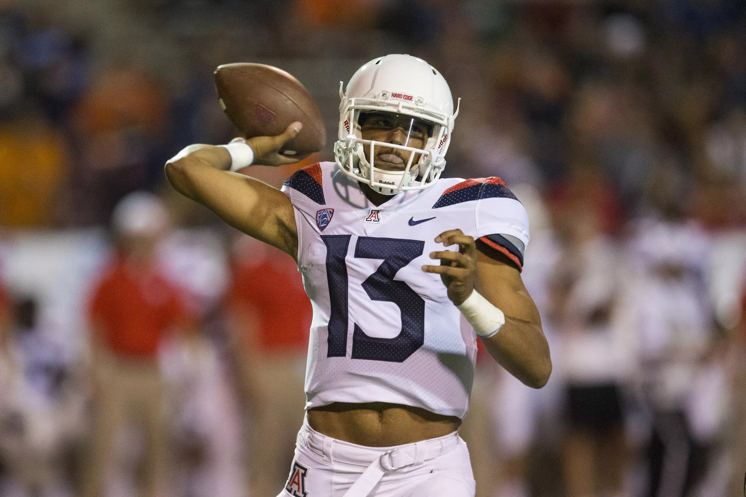 Brandon Dawkins, Arizona shred UTEP 63-16