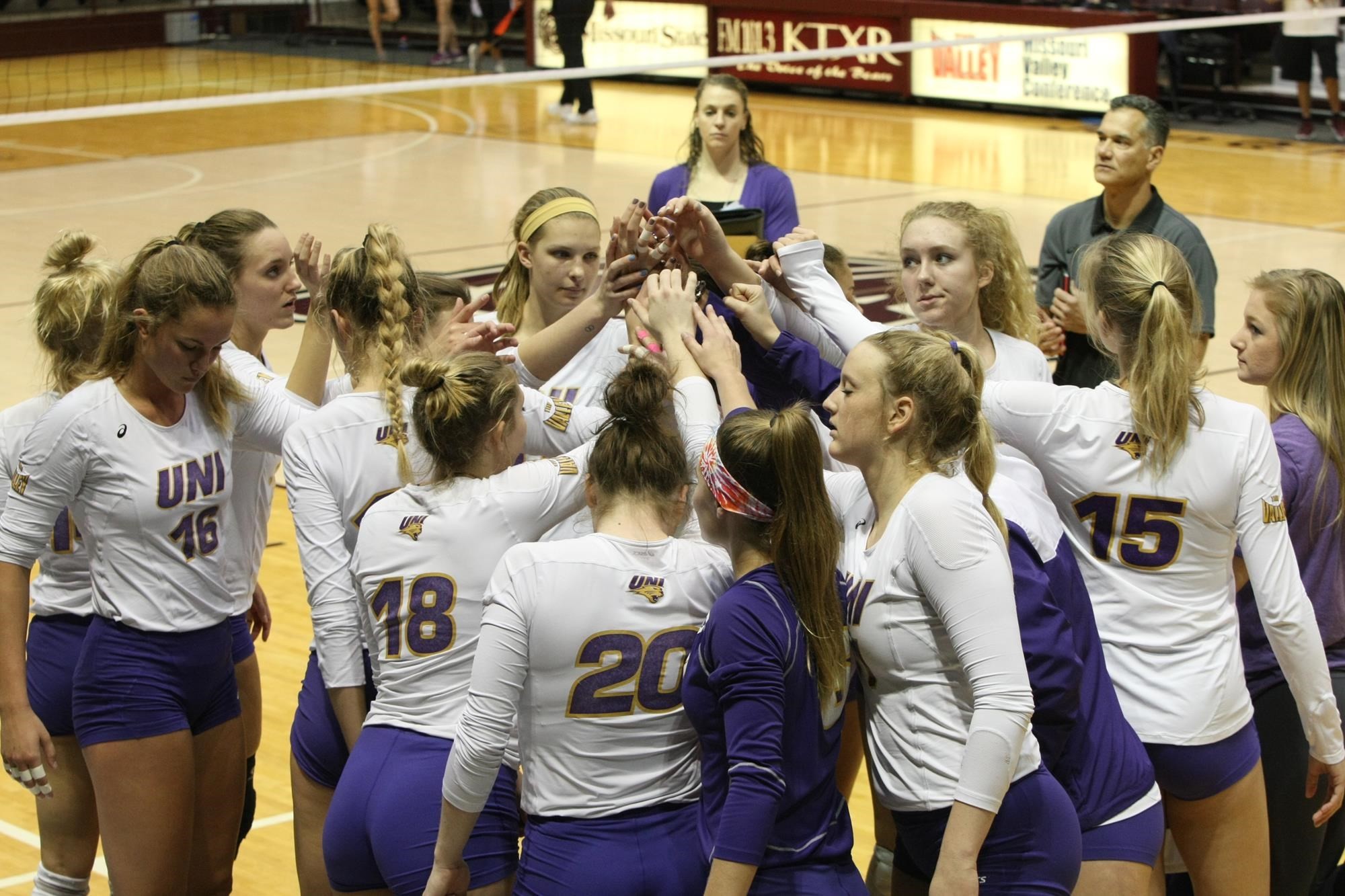 UNI Volleyball Host Spring Tournament