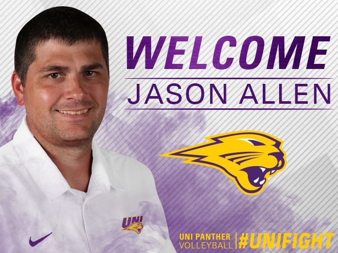 UNI Volleyball Welcomes Jason Allen as Assistant Coach
