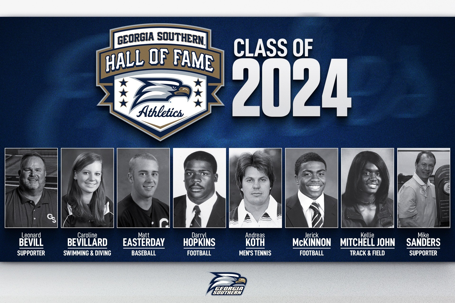 2024 Georgia Southern Athletics Hall of Fame Class Announced