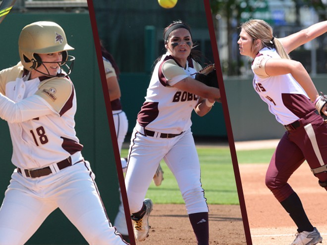 Three Softball Players Receive SBC All-Conference Recognition