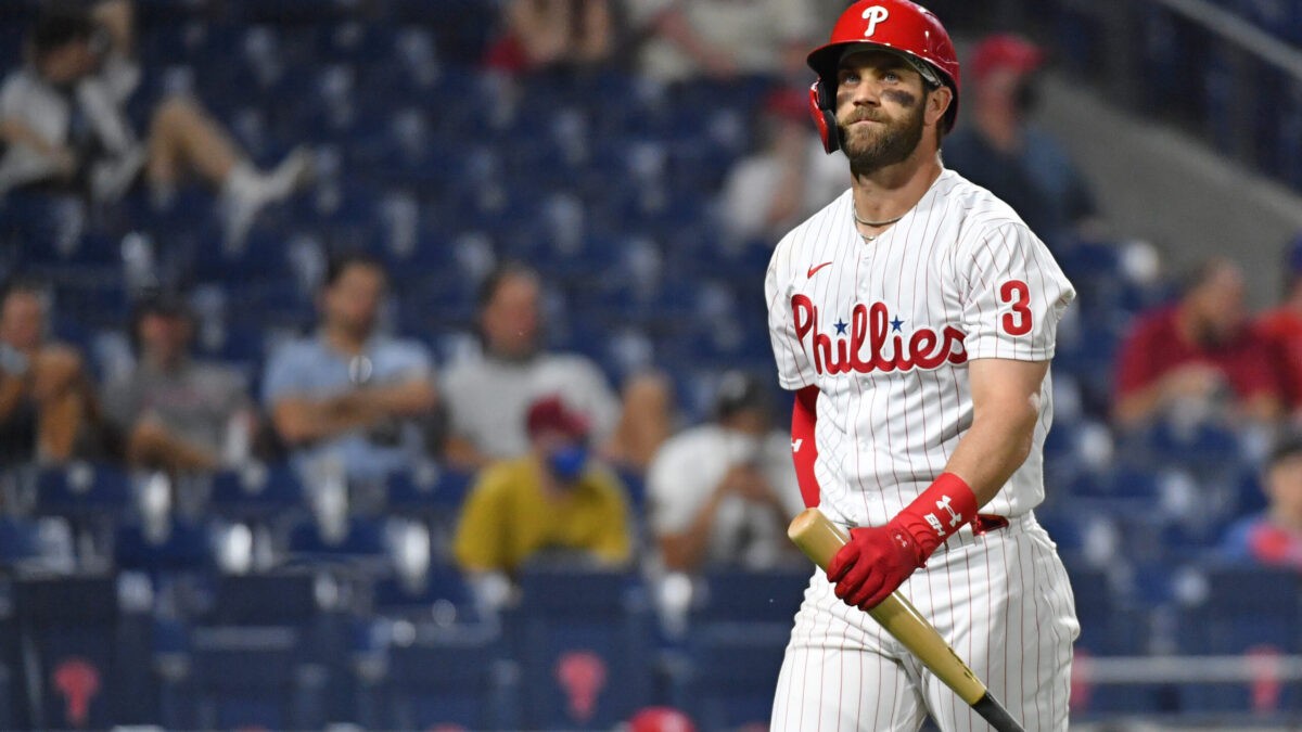 Bryce Harper Sitting Series Finale Against Red Sox