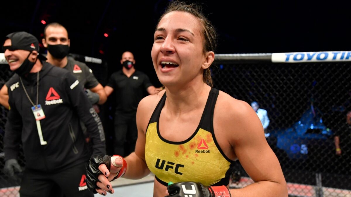 Amanda Ribas Pulled From UFC Vegas 26 after Positive COVID Test