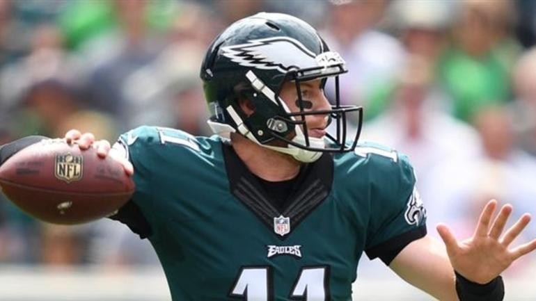 Carson Wentz Bought His Offensive Line A Bunch Of Guns For Christmas