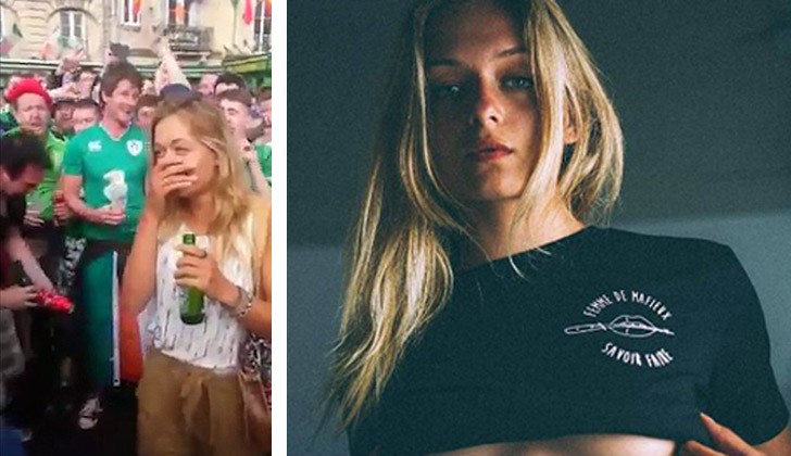 French Lifeguard Says She’s The One Serenaded By Rowdy Irish Soccer ...