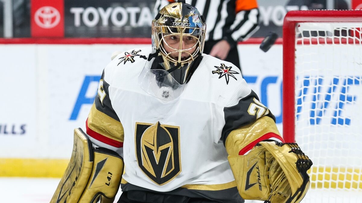 Golden Knights’ Marc-Andre Fleury Added to NHL’s COVID Protocol List