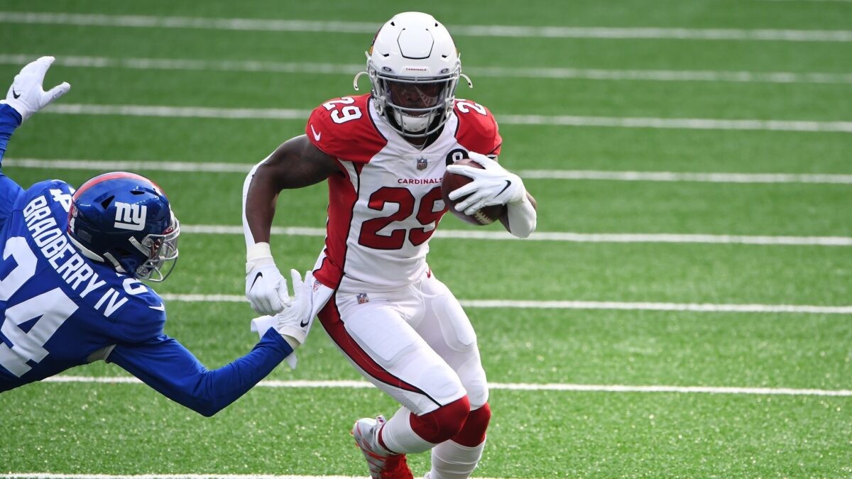 Chase Edmonds Active for Cardinals