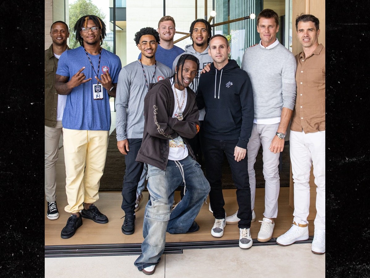 Tom Brady, Travis Scott