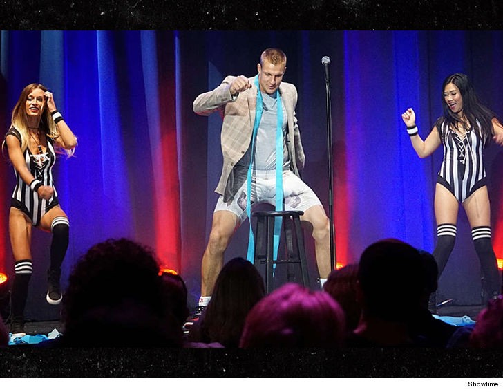Rob Gronkowski I'm a Comedian Now ... On Showtime!