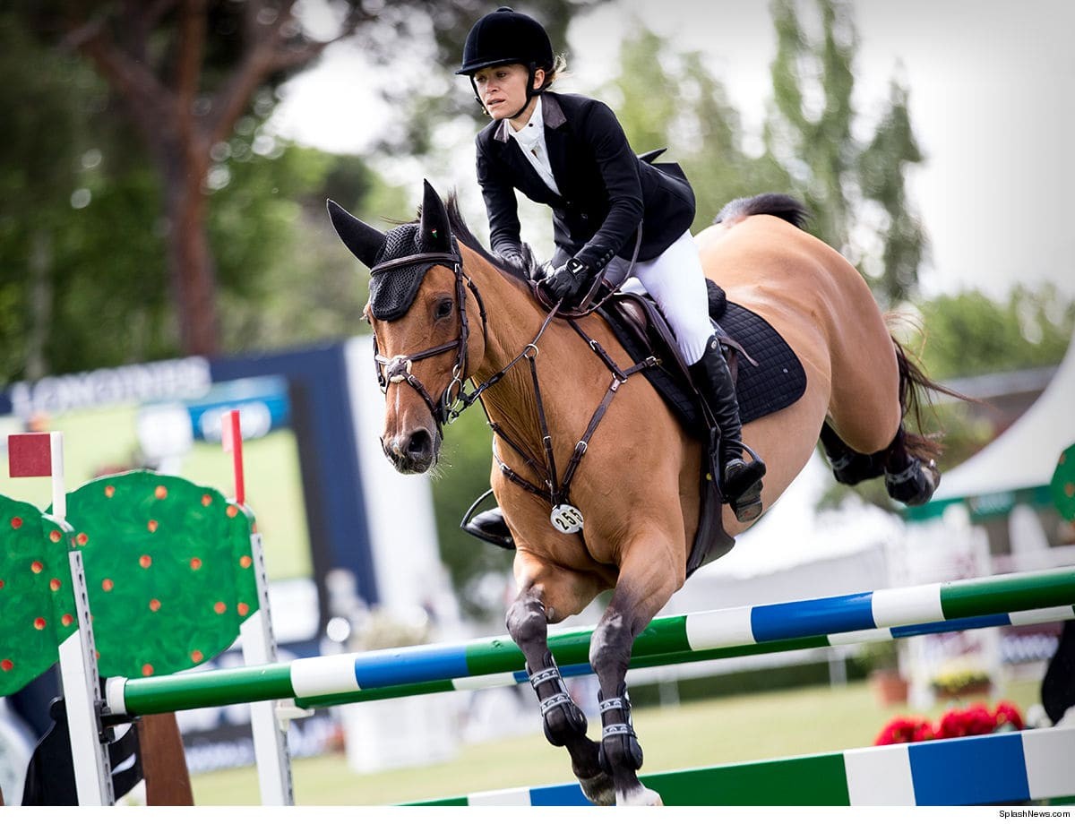 Mary-Kate Olsen Shows Off Equestrian Skills Competing in Spain