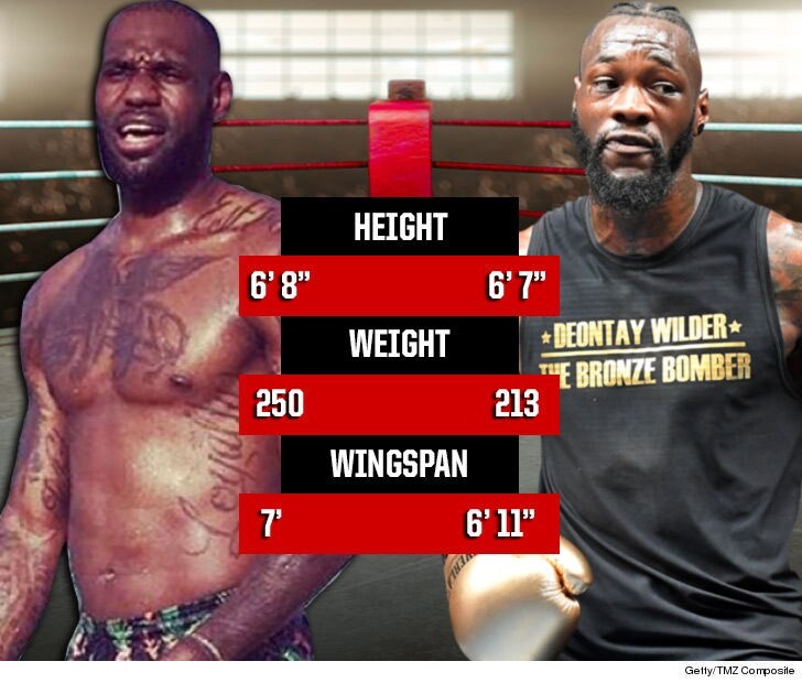 LeBron Would Dominate as Boxer