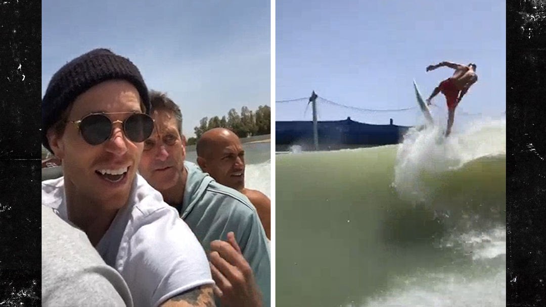Shaun White Crushes Kelly Slater's Epic Surf Wave Machine