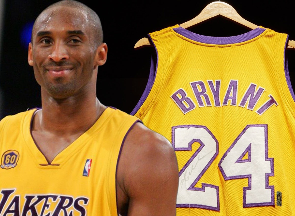 Kobe Bryant Signed MVP Jersey Sells For $5.8 Mil ... At Auction