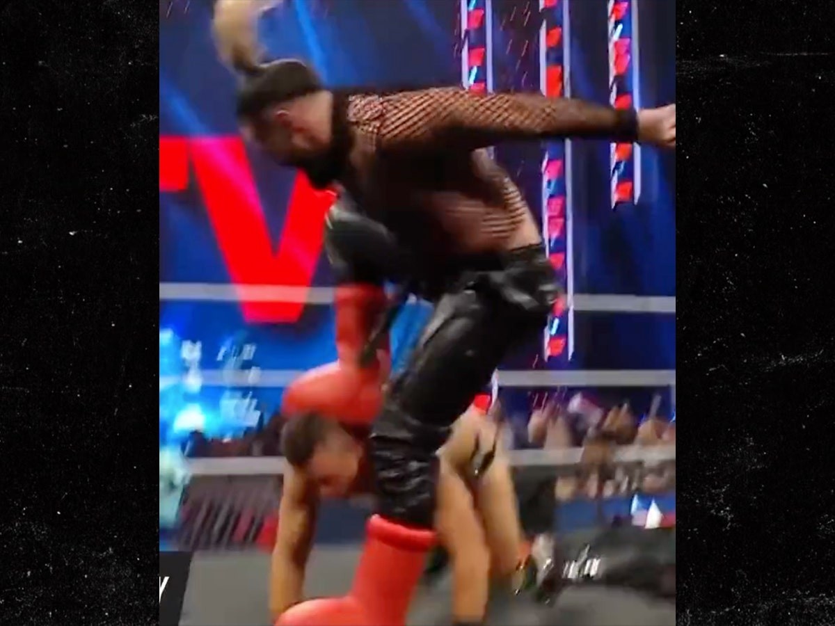 Seth Rollins Rocks MSCHF's 'Big Red Boots' During WWE's Raw, Stomps The ...
