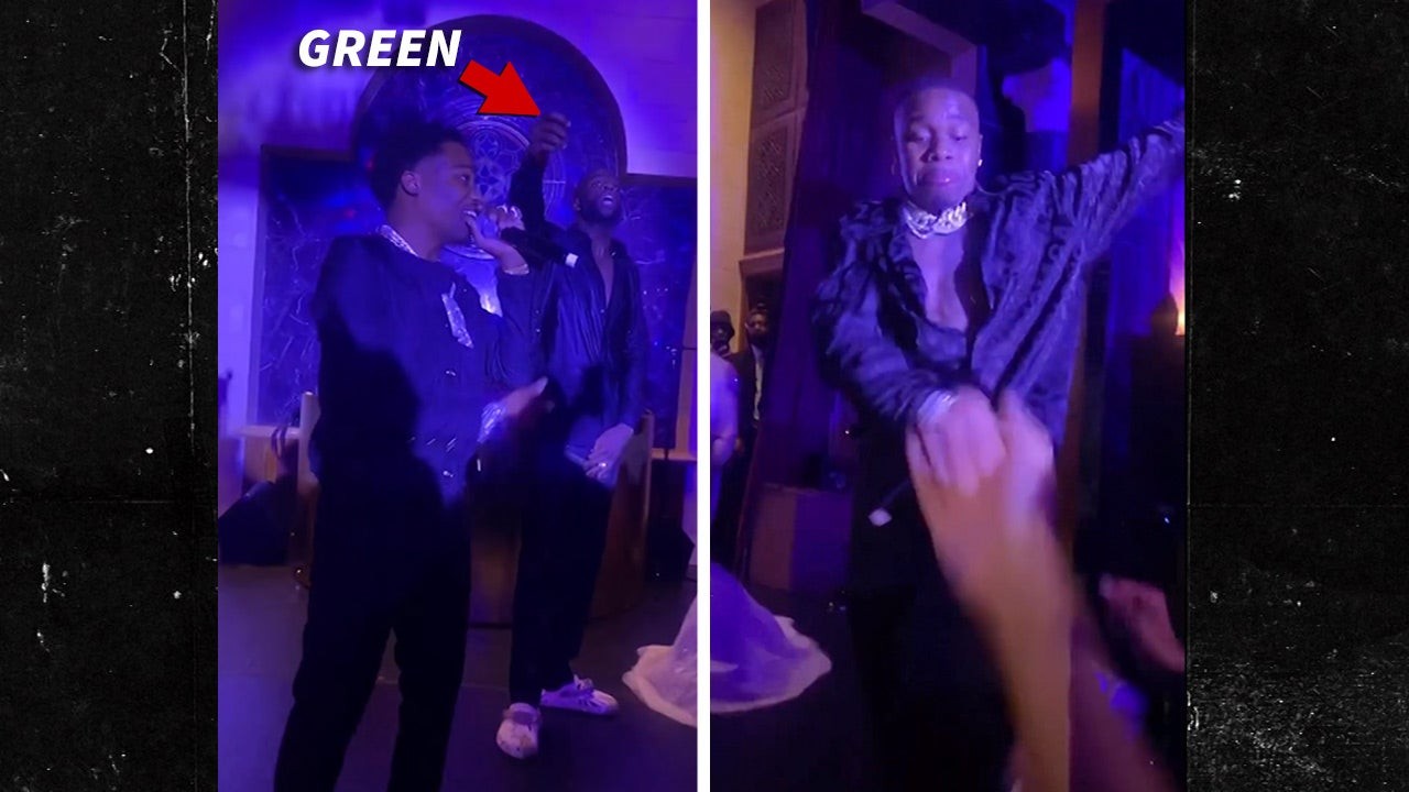 Draymond Green Turns Up With DaBaby, Roddy Ricch ... At Wedding Ceremony