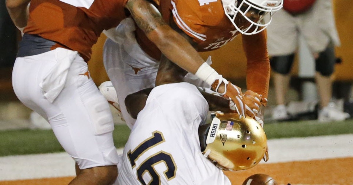 Former Longhorns' defensive back DeShon Elliott headed to Baltimore ...