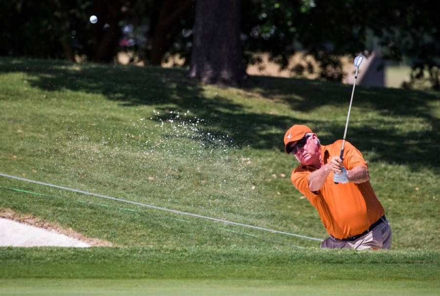 Mack Brown, others take playful jabs at Tom Herman's golf game; UT ...