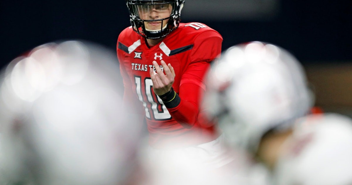 Texas Tech quarterback Alan Bowman 'completely cleared, healthy' ahead ...