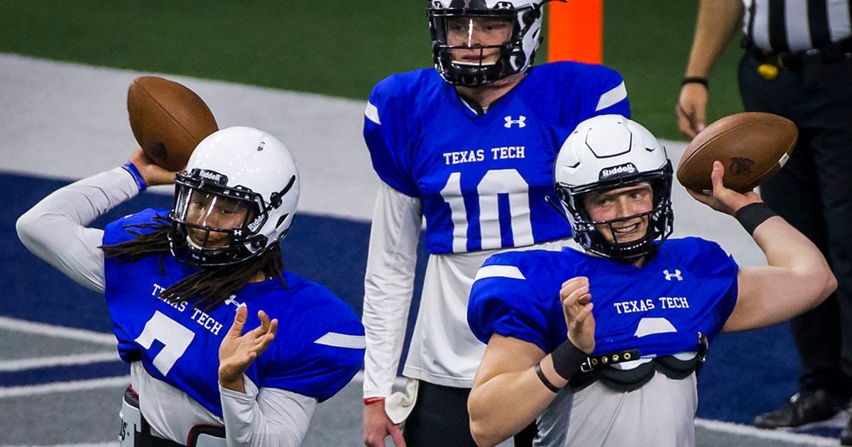 Don't expect Kliff Kingsbury, Texas Tech to name a starting QB any time ...