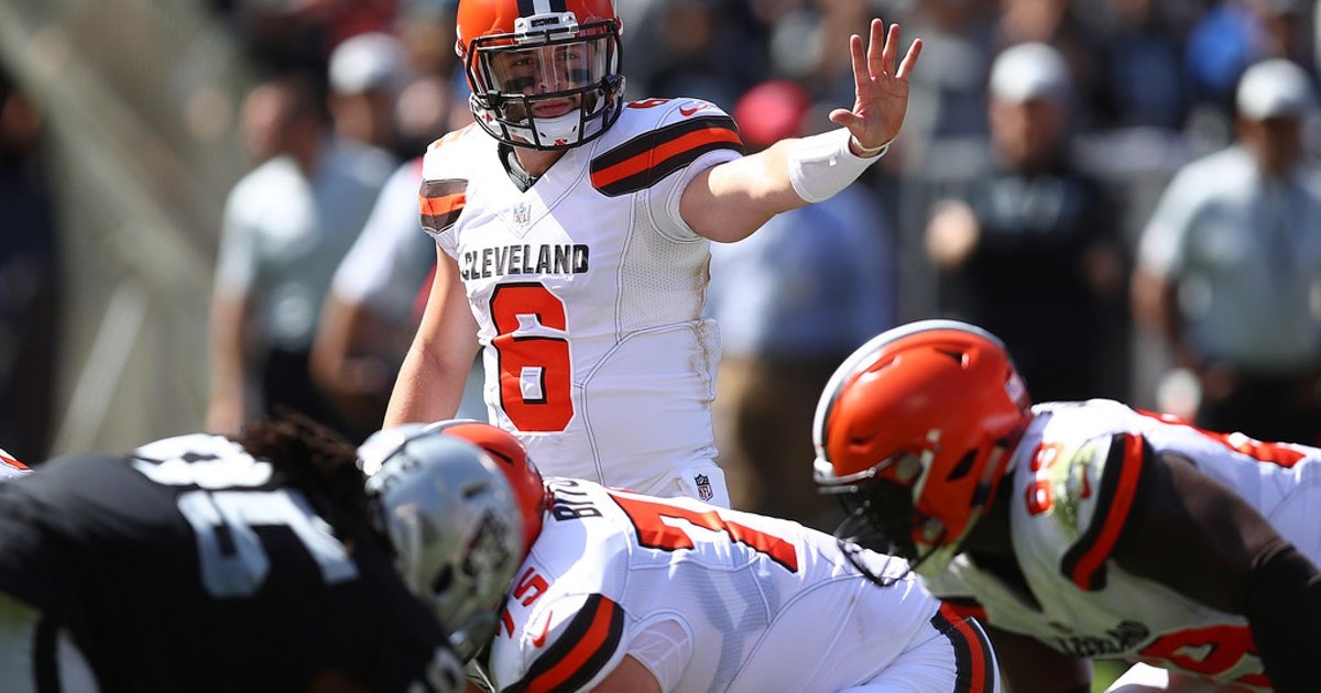 WATCH: Baker Mayfield throws first career NFL touchdown