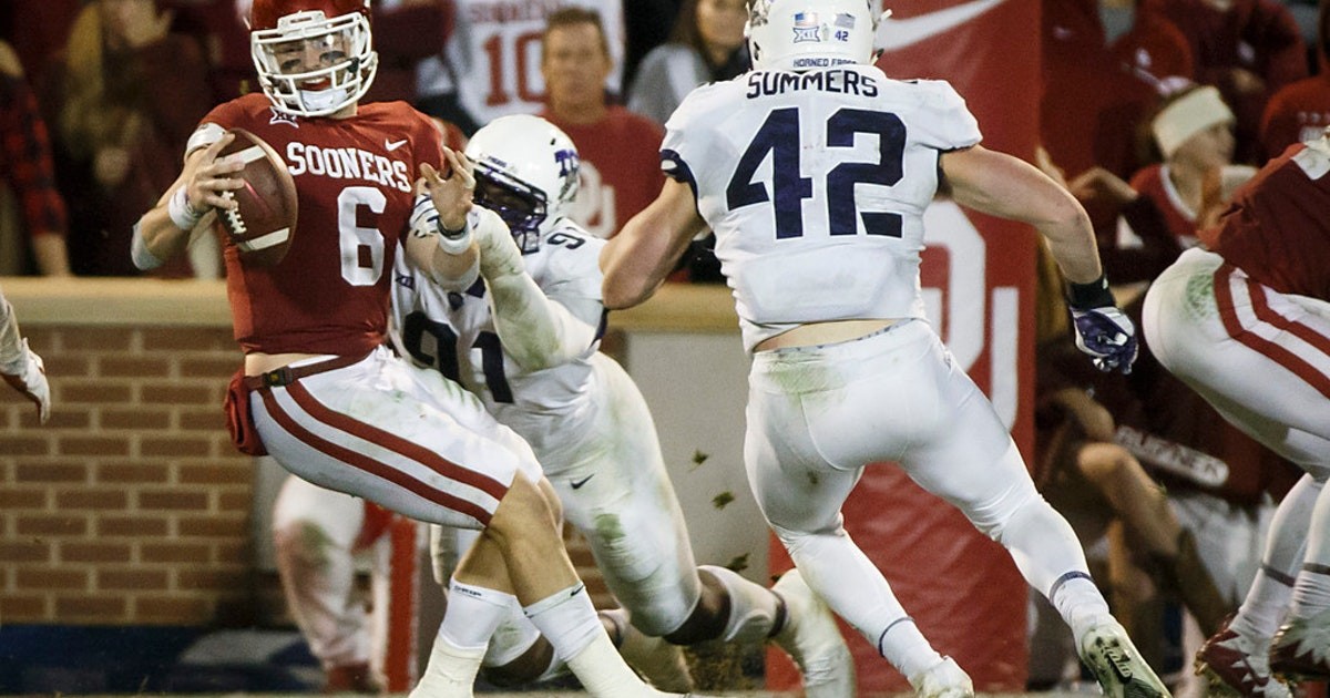 Here's what Texas Tech has to do with Baker Mayfield hitting TCU's Niko ...