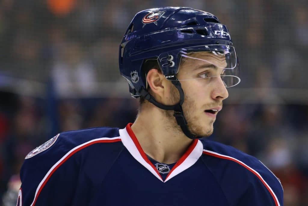 Portzline: Oh, shoot! Blue Jackets' Alex Wennberg tries to break ...