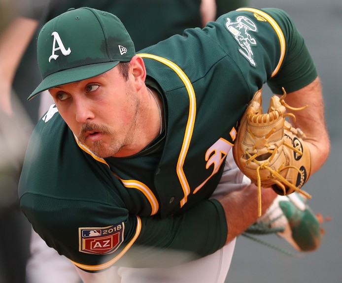 Hearing crying puppies trapped in a storm drain, A’s pitcher flies into ...
