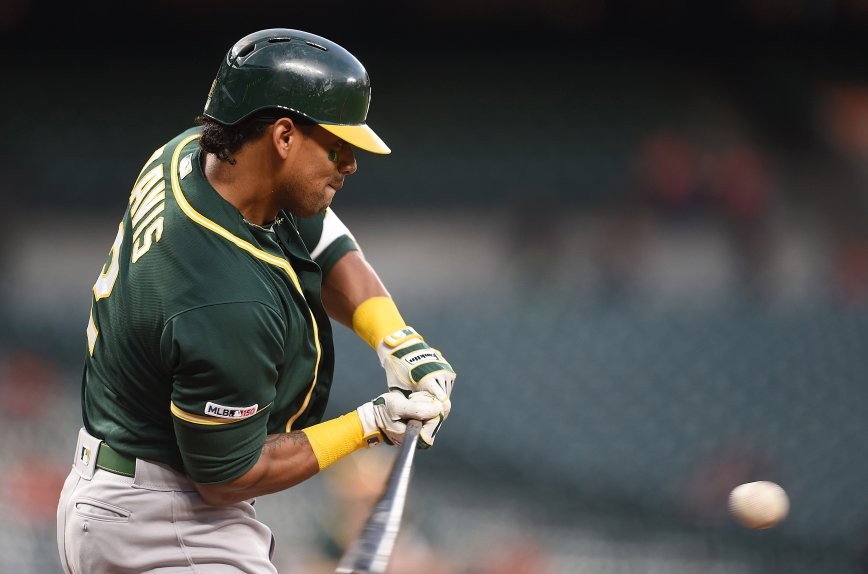 Khris Davis reaches career milestone, A’s dominate Orioles