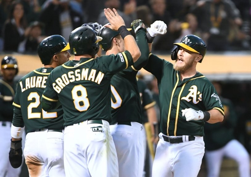 Catcher Chris Herrmann makes grand entrance to Oakland A’s lineup