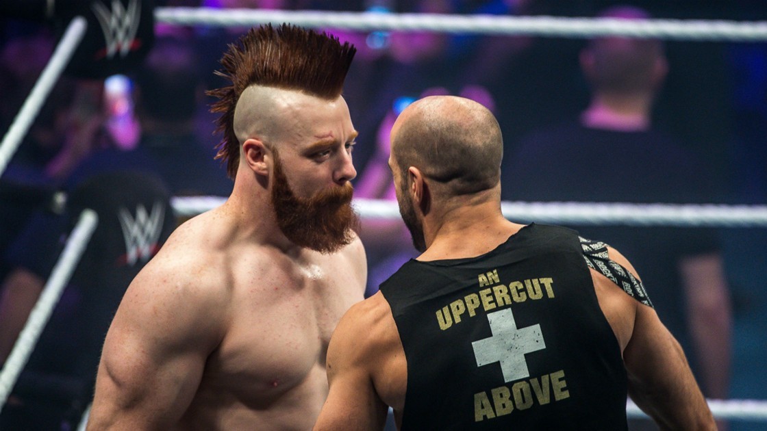 WWE star Sheamus trolls Manchester crowd with Liverpool kit