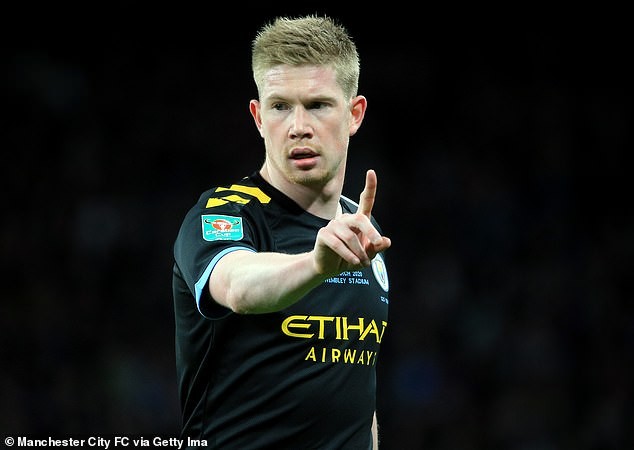 Kevin De Bruyne could MISS Manchester derby on Sunday as Pep Guardiola ...