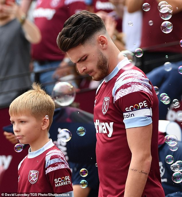 Declan Rice 'confirms the birth of his first child with long-term ...