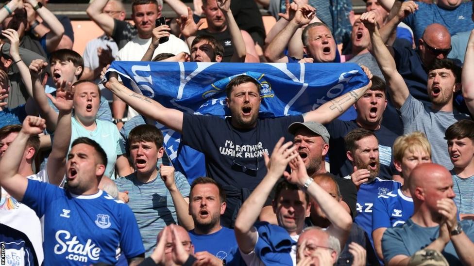 Premier League relegation: Everton, Leicester and Leeds fans issue ...