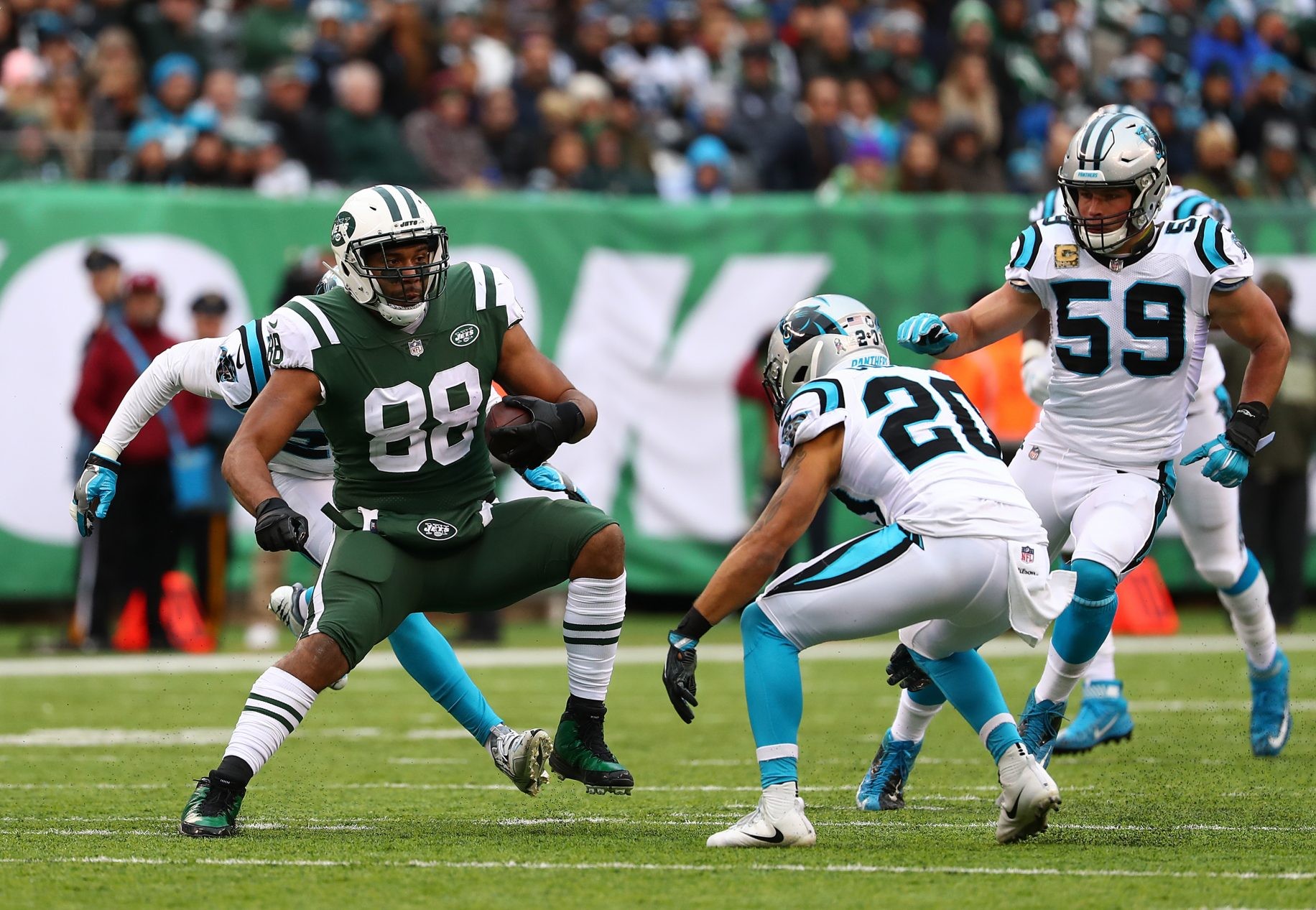 New York Jets TE Austin Seferian-Jenkins celebrating one year of sobriety