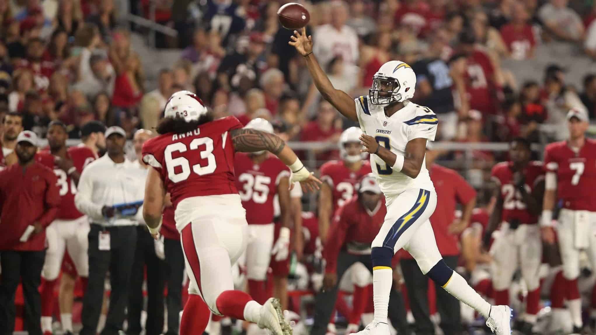 Geno Smith finds Geremy Davis for Los Angeles Chargers touchdown (Video)