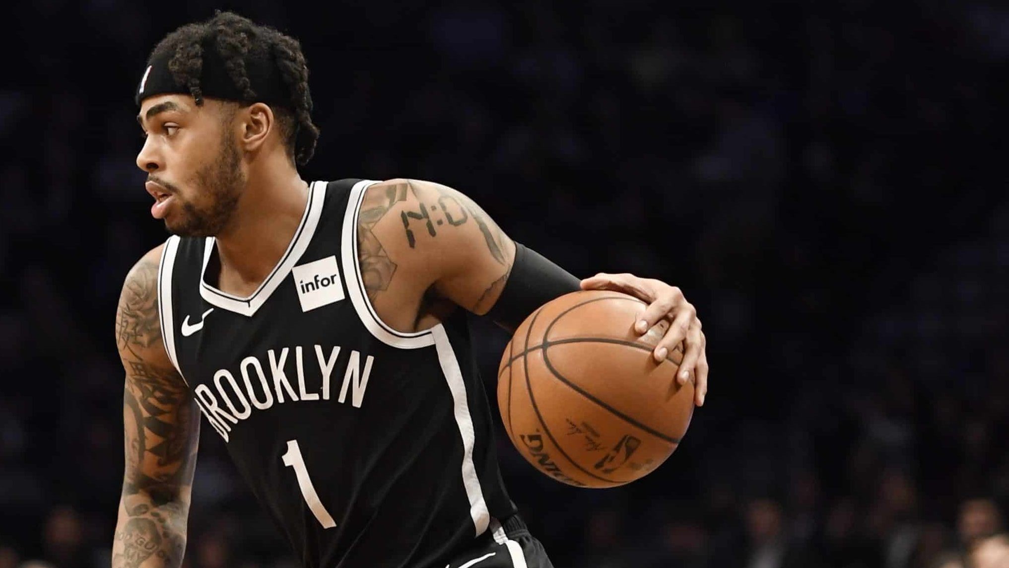 Brooklyn Nets video: D’Angelo Russell hits the God Shammgod