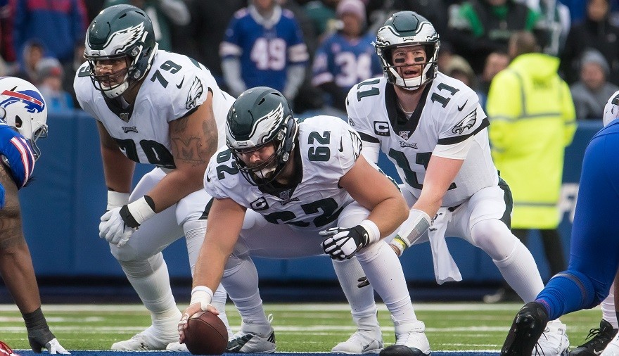 Philadelphia Eagles win the PFF Offensive Line of the Year for 2019
